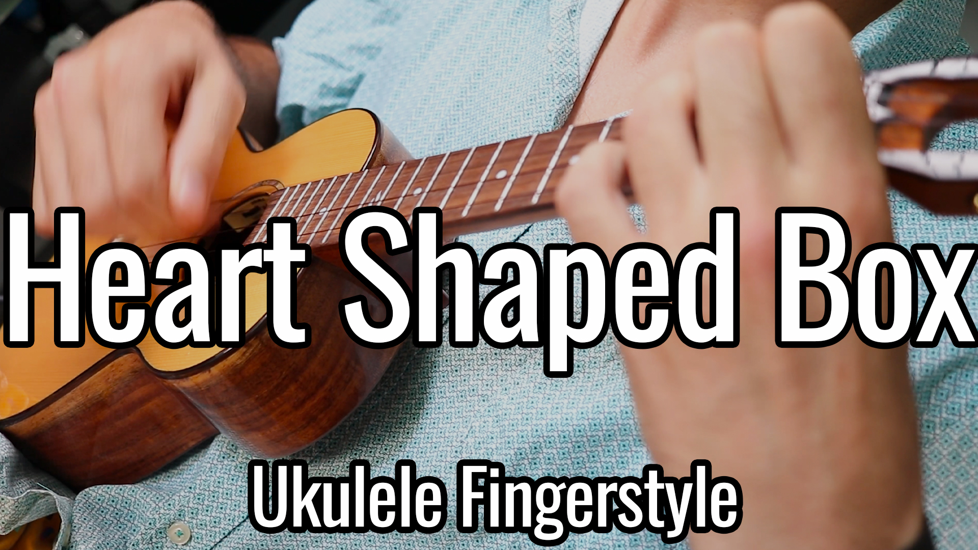 Nirvana - Heart Shaped Box (Ukulele Fingerstyle) [Low G] - Ukulele Cheats