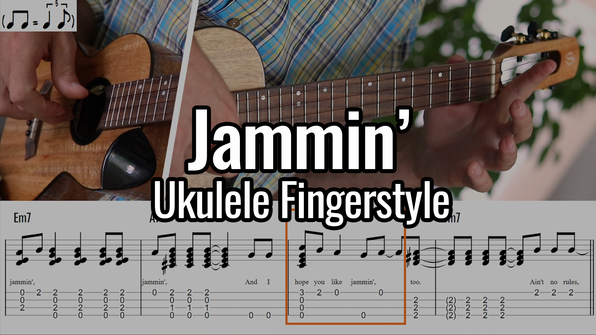 Bob Marley - Jammin' - Ukulele Cheats