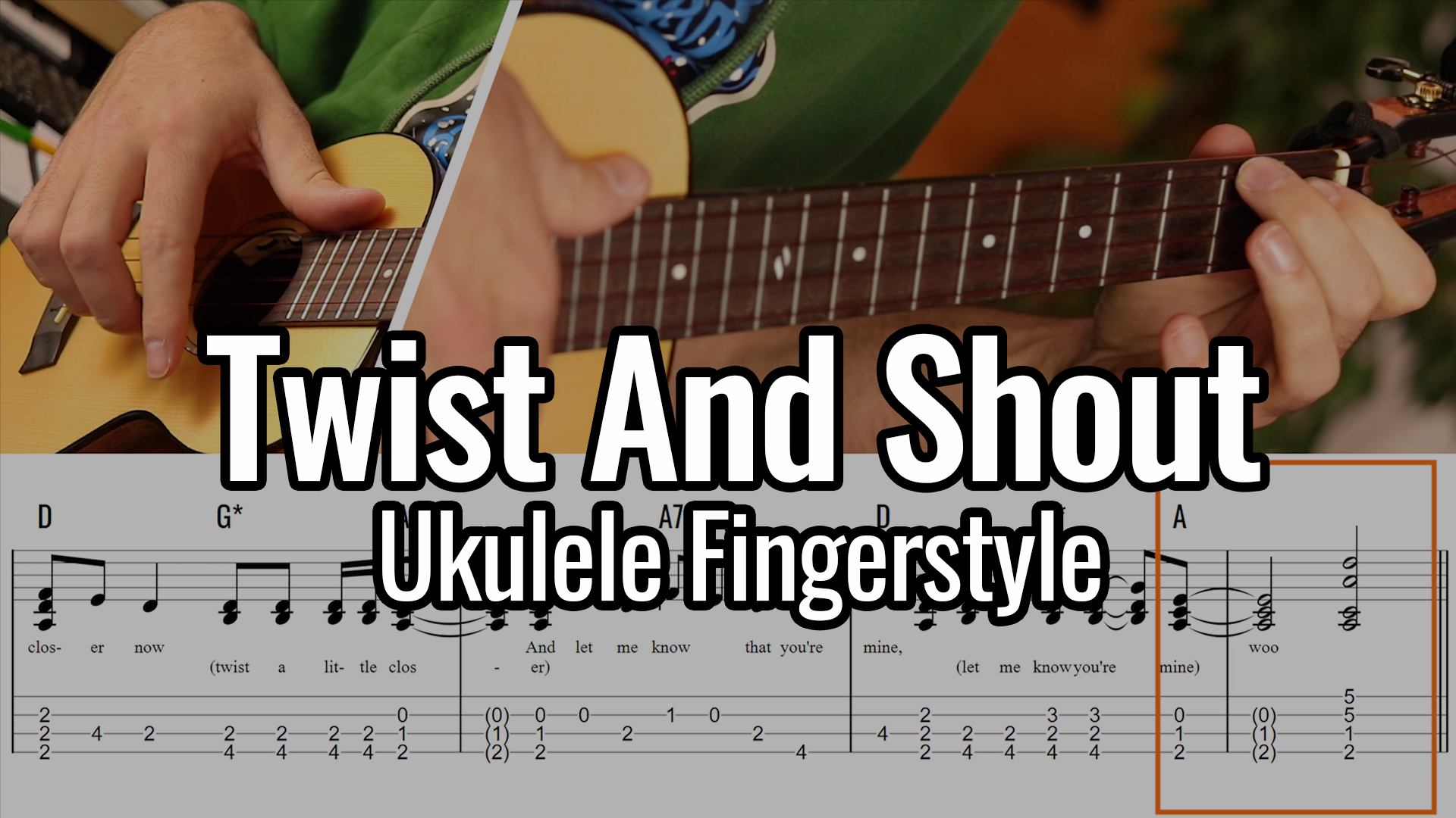 The Beatles - Twist And Shout - Ukulele Cheats