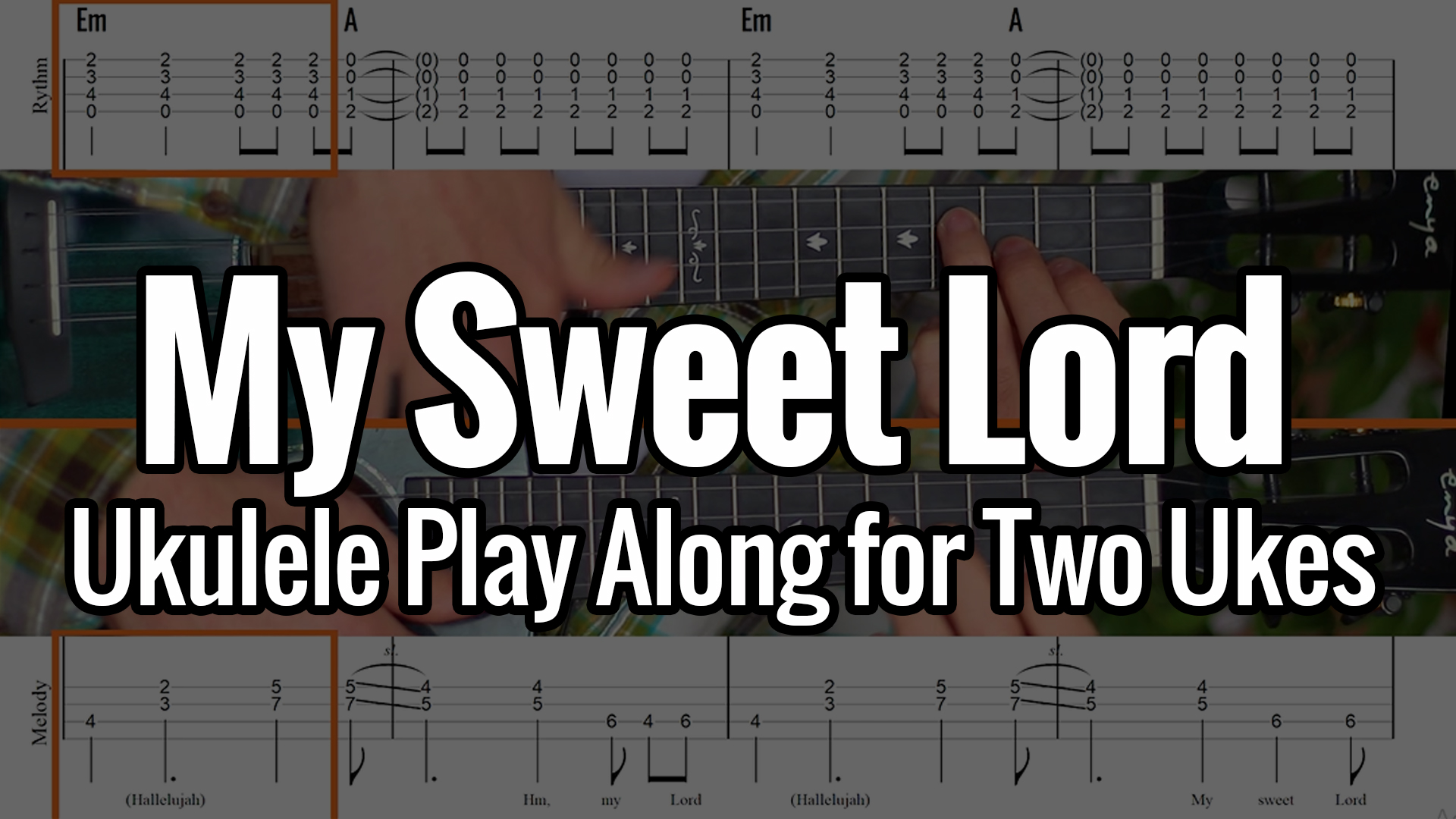 George Harrison - My Sweet Lord (Ukulele Fingerstyle) - Ukulele Cheats