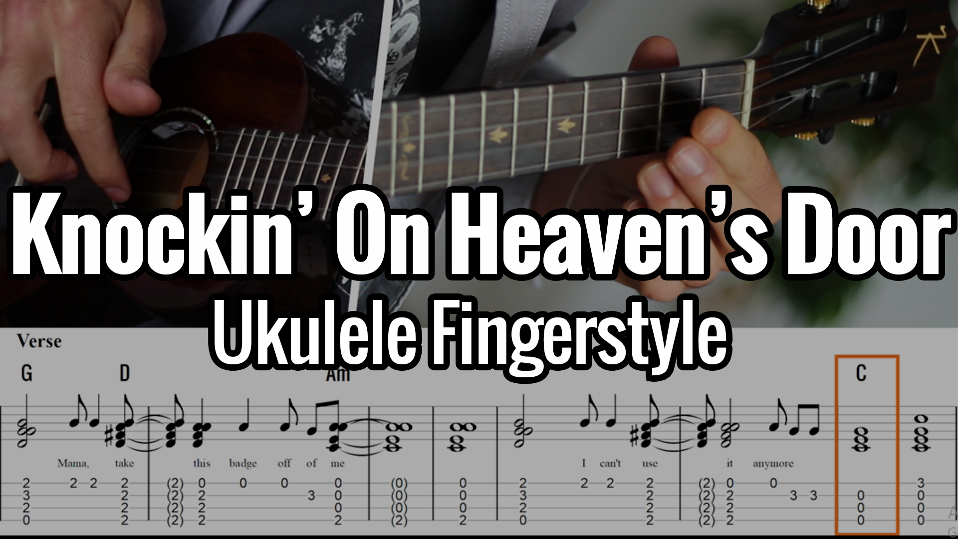 Bob Dylan - Knockin' On Heaven's Door - Ukulele Cheats