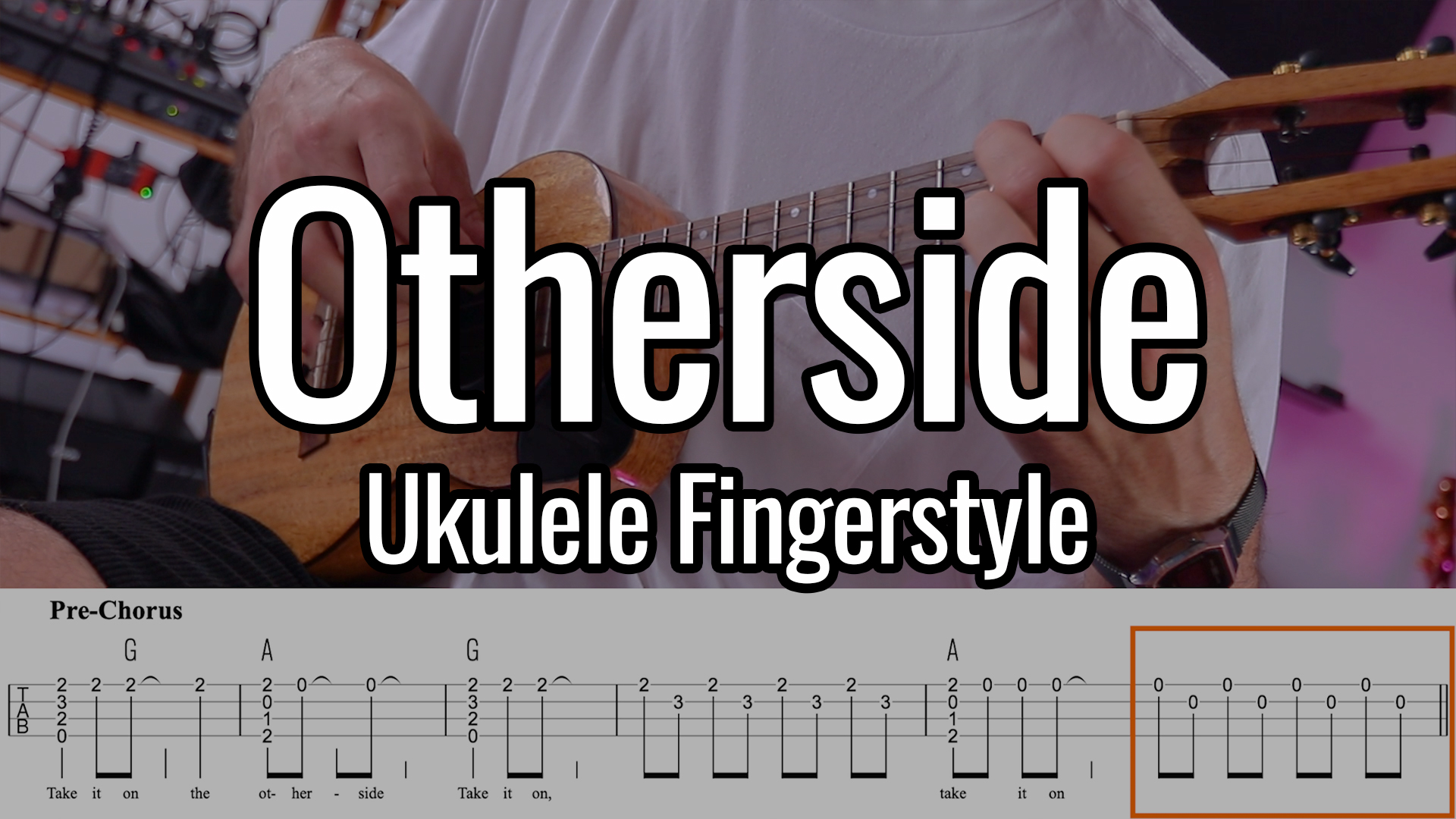 Red Hot Chili Peppers - Otherside - Ukulele Cheats